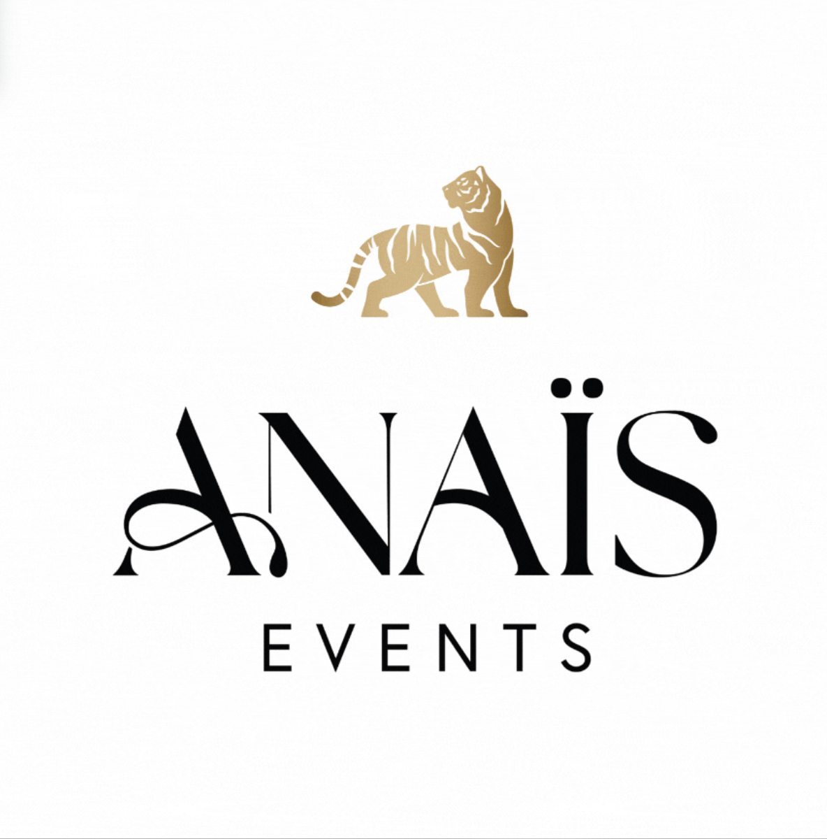 Branding design for Anais Events – Ceci New York