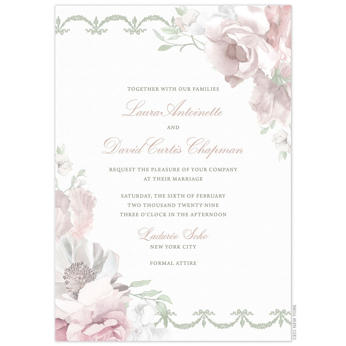 Lisette Border Invitation – Ceci New York