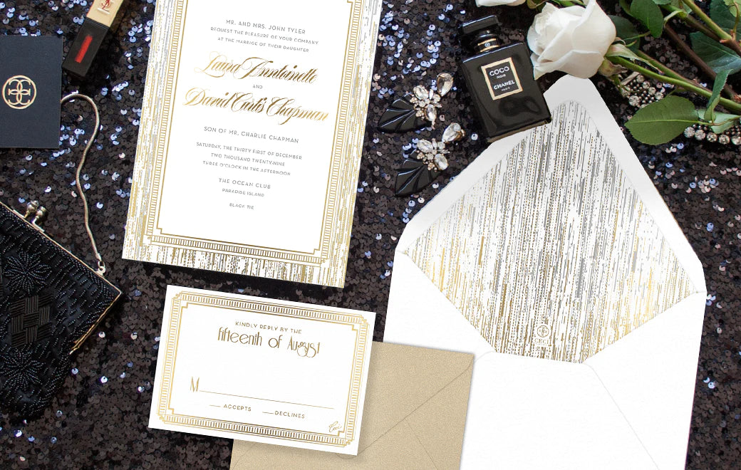 Ombre Rain Invitation – Ceci New York