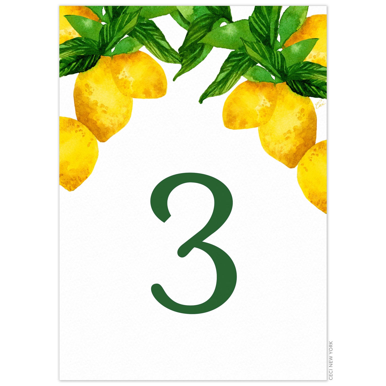 Capri Table Sign – Ceci New York