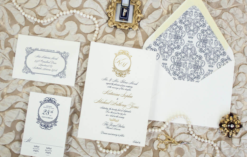 Florentine Invitation Back – Ceci New York