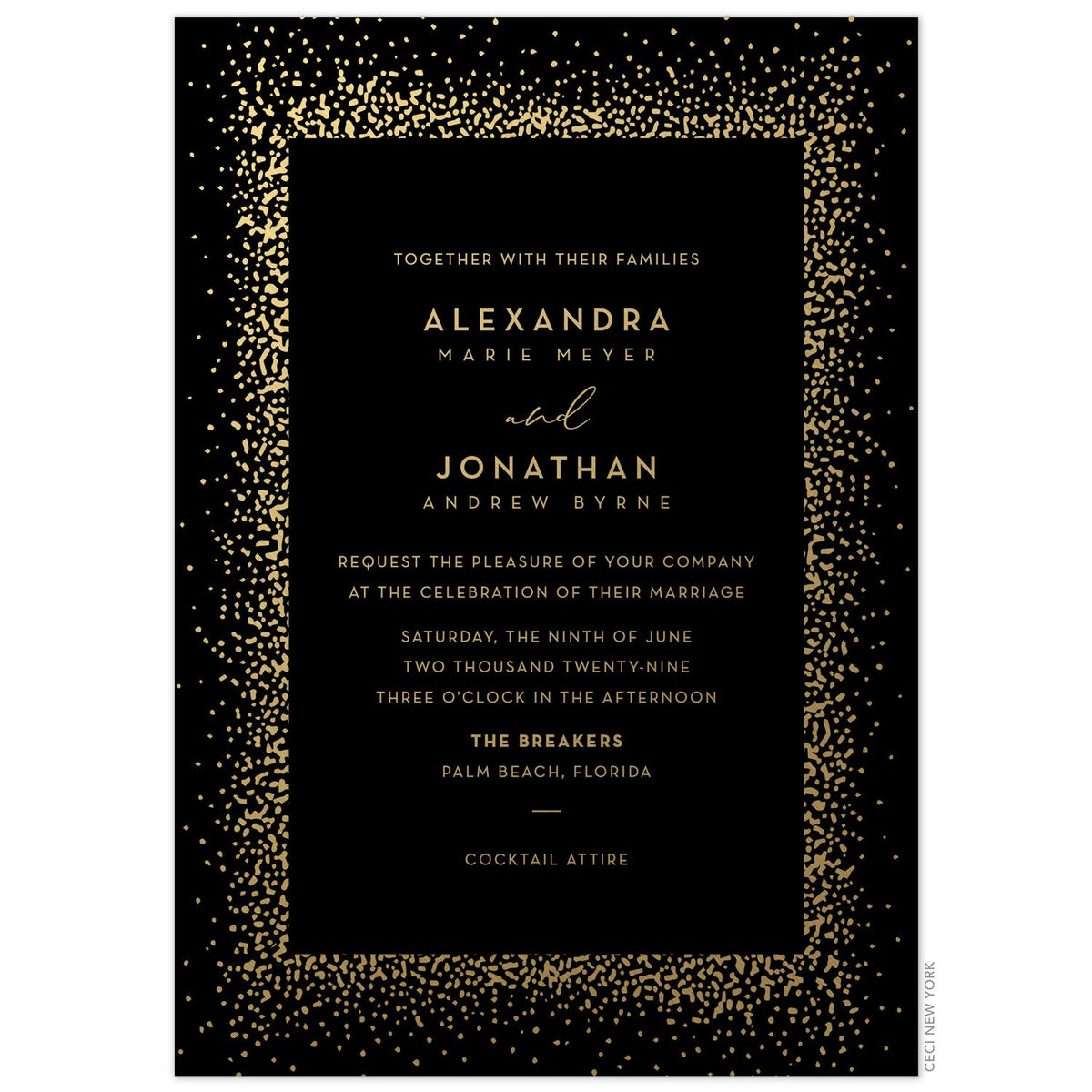 Altair Frame Invitation – Ceci New York