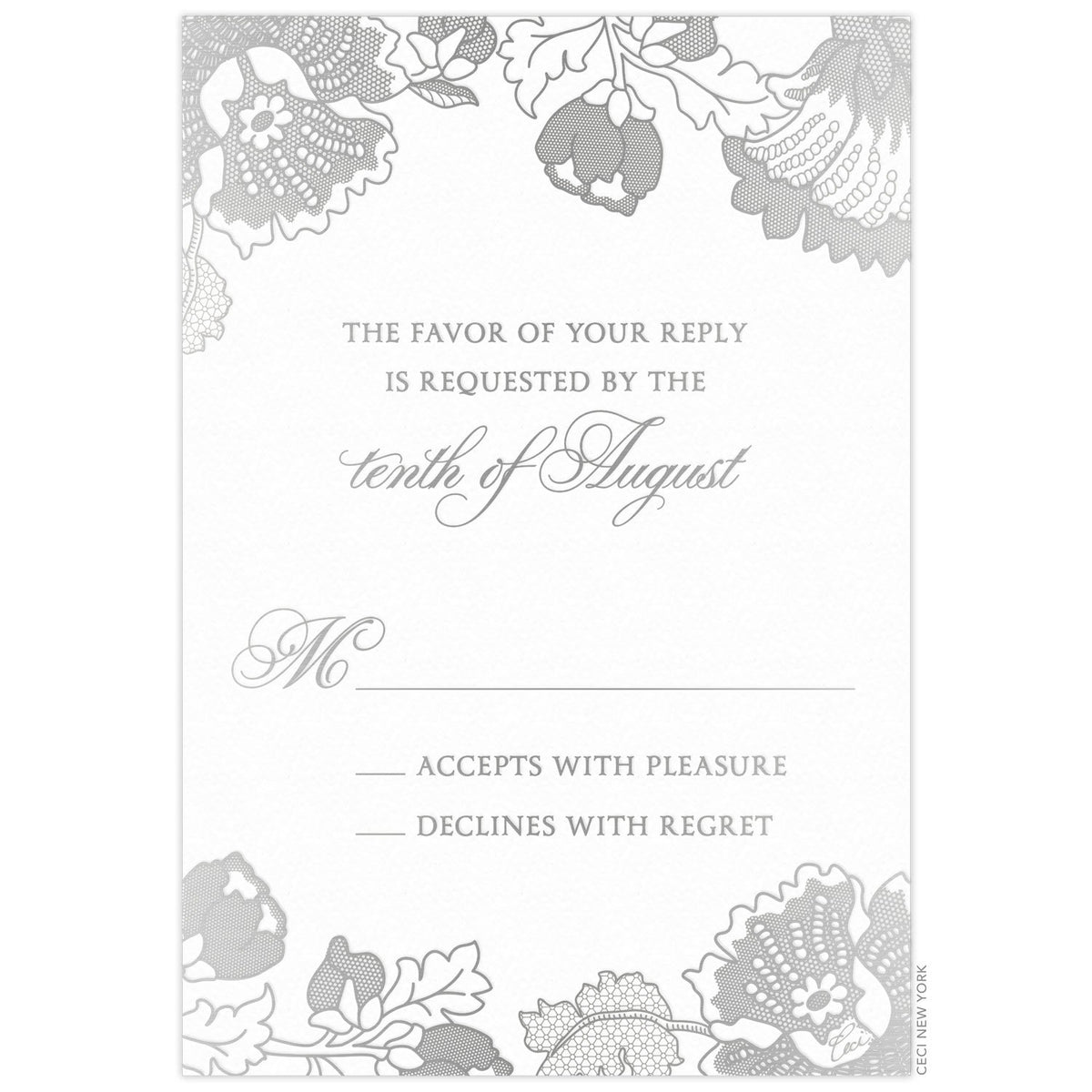 Alexandra Reply Card – Ceci New York