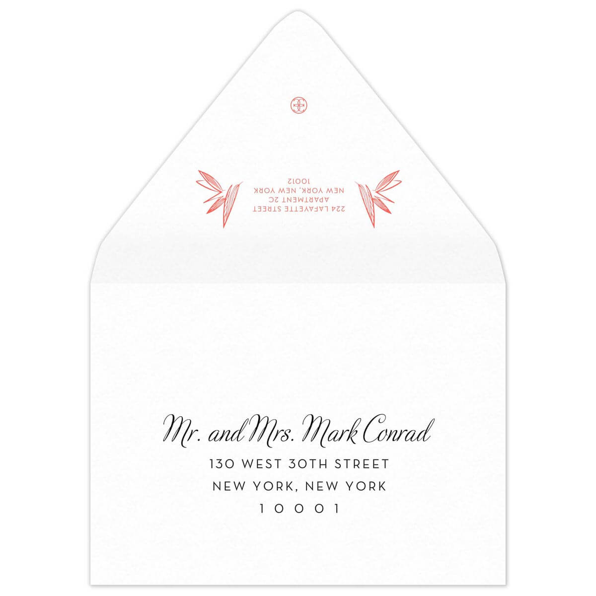 How to address wedding save the dates envelopes | Honestweddingadvice.com
