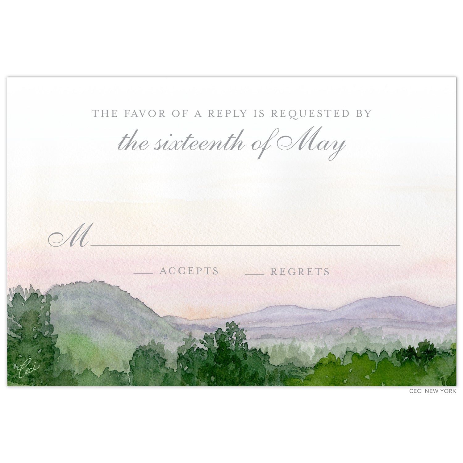 Reply Card – Ceci New York